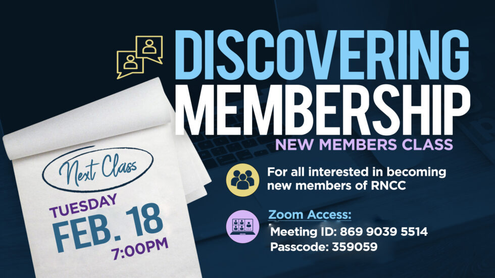 RNCC Discovering Membership Class (Feb. 18) - Raleigh North Christian ...